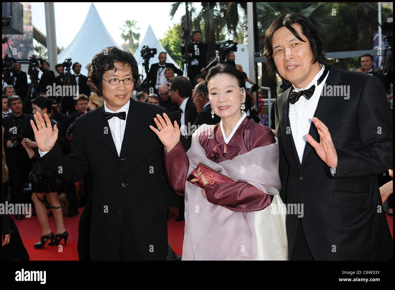 Lee david, Yun Junghee and Lee Chang-Dong , Cannes International Film ...