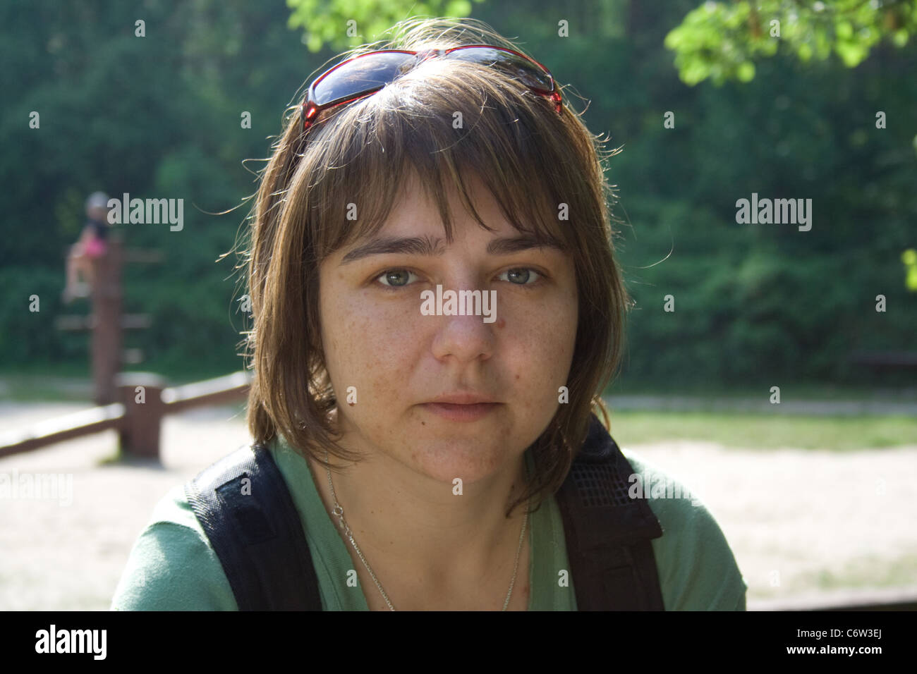 Distrustful woman hi-res stock photography and images - Alamy