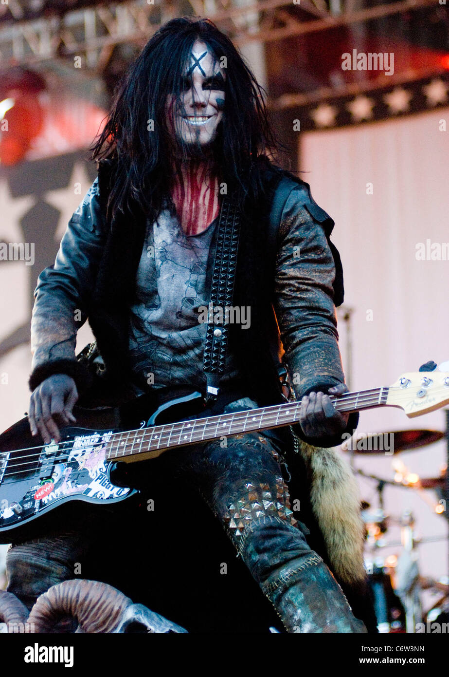 Rob Zombie performing at Rock on the Range 2010 at Crew Stadium - Day 2 ...
