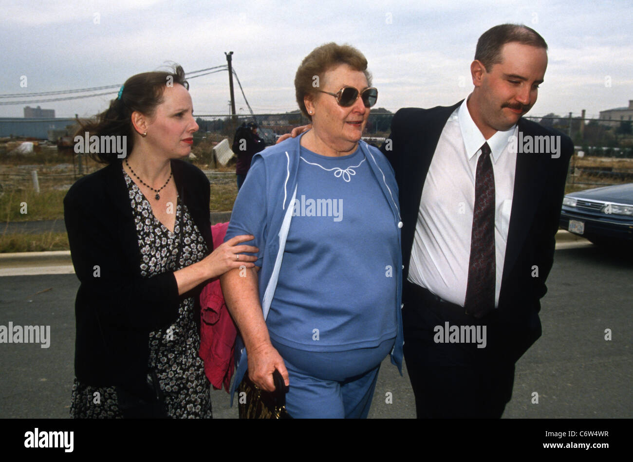 Betty Nicholson, mother of accused double agent Harold James a CIA ...