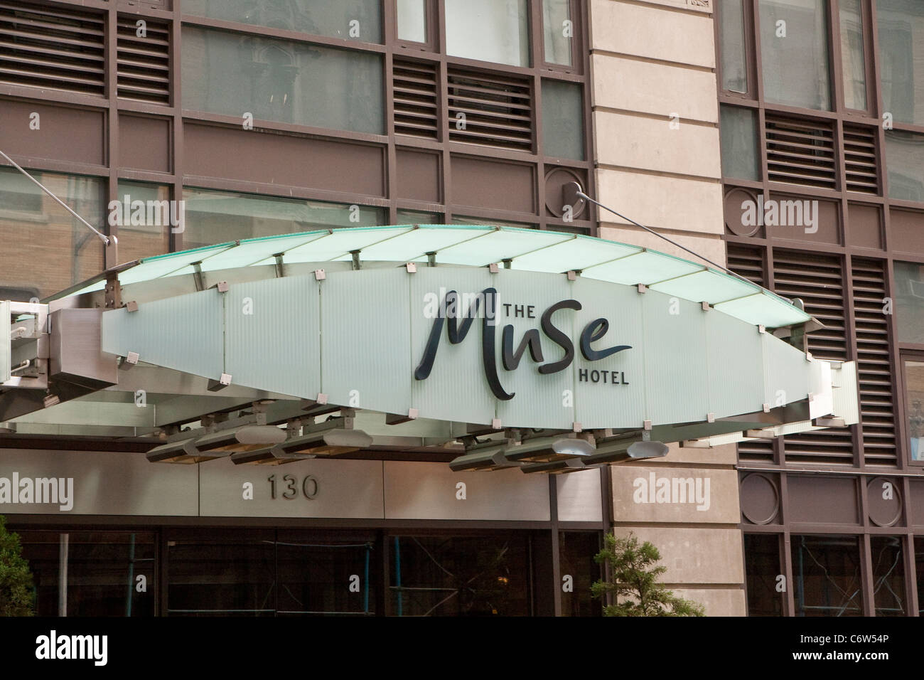 The Muse hotel is pictured in the New York City borough of Manhattan ...