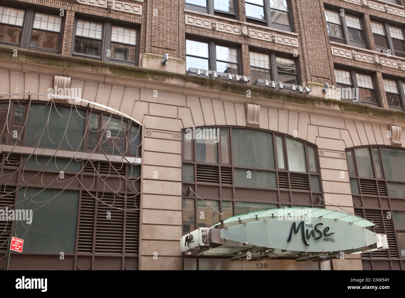 The Muse hotel is pictured in the New York City borough of Manhattan ...