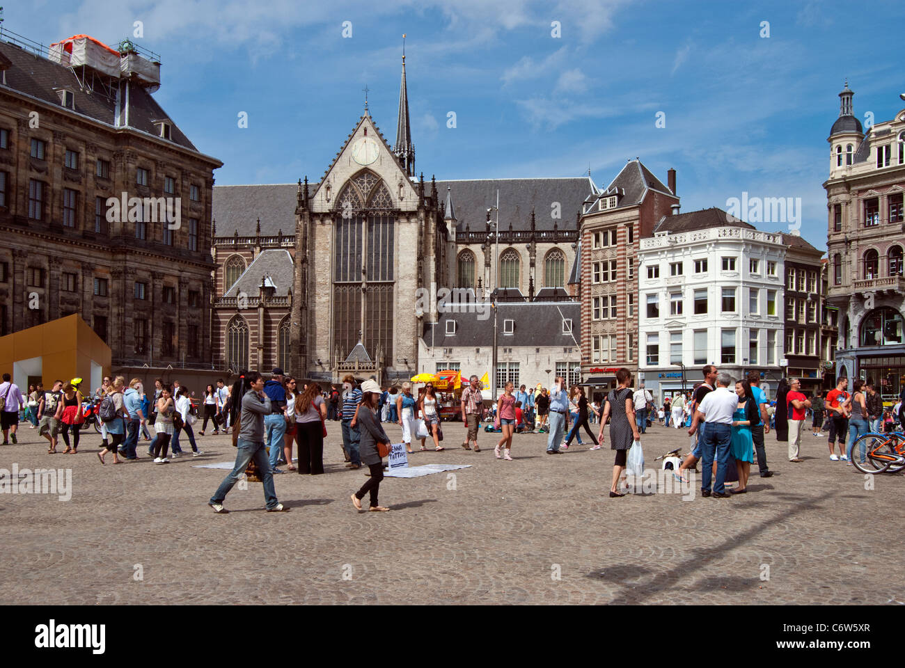 Dam Square Amsterdam Stock Photo - Alamy