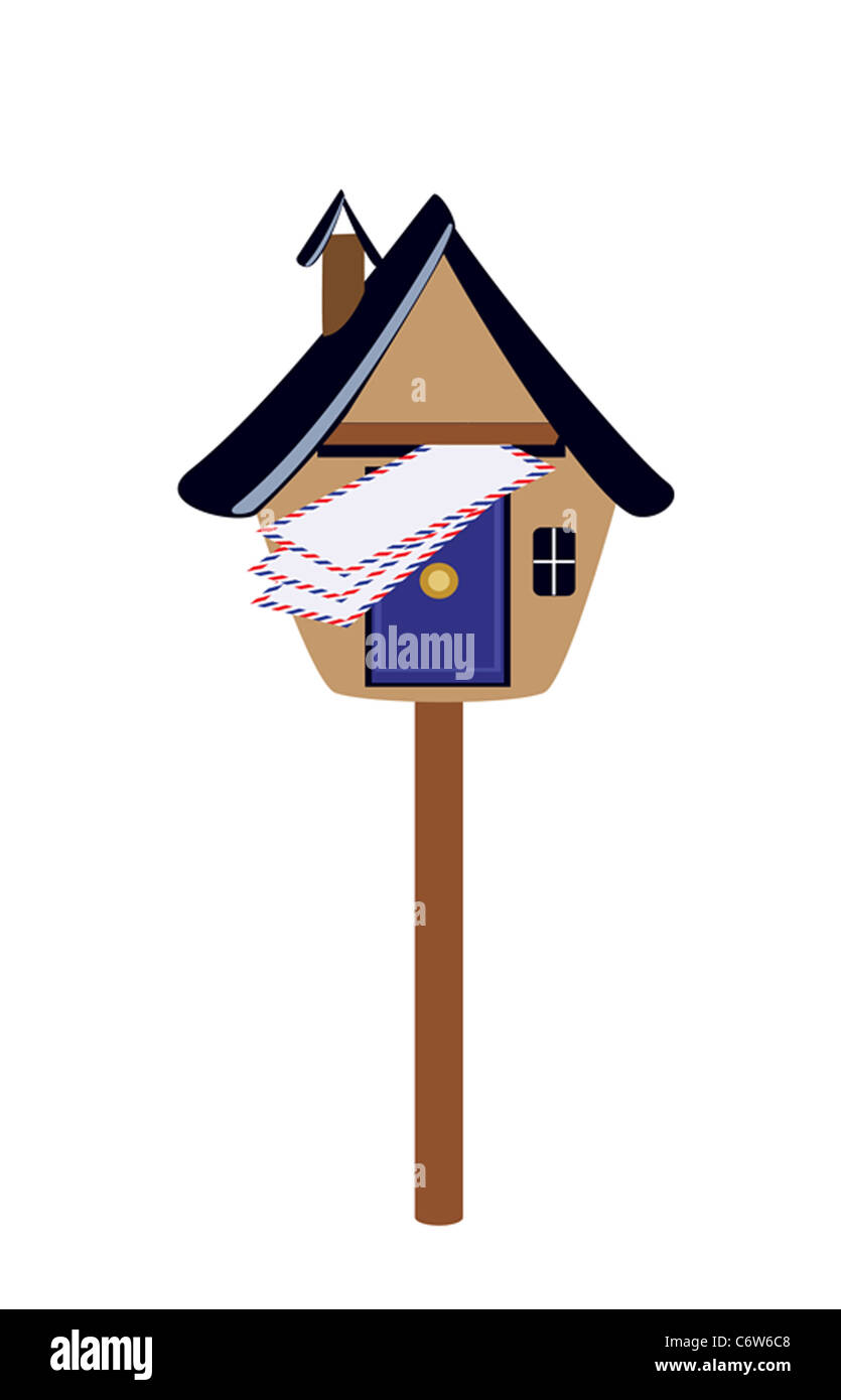 Delivered post Cut Out Stock Images & Pictures - Alamy