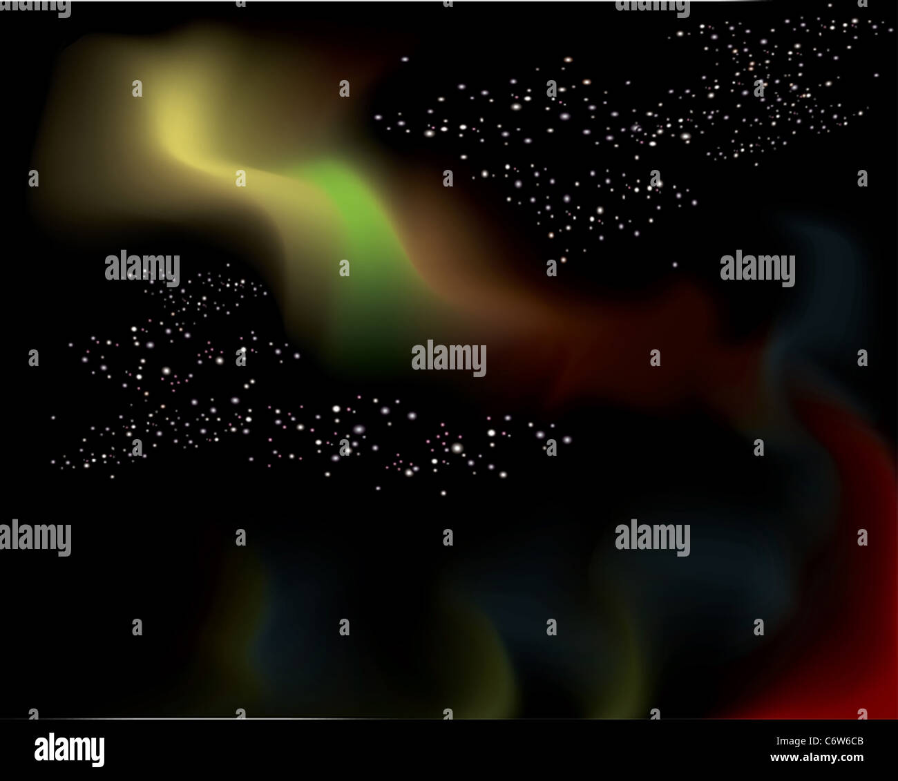 Abstract colorful aurora sky Stock Photo - Alamy