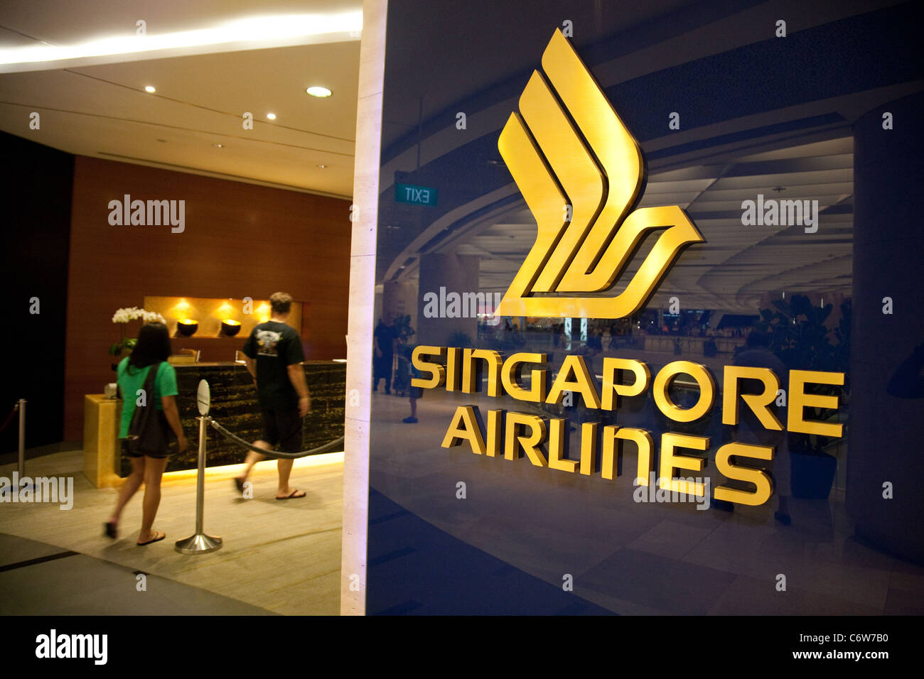 Singapore Airlines shop, Ion shopping mall, Singapore asia Stock Photo ...