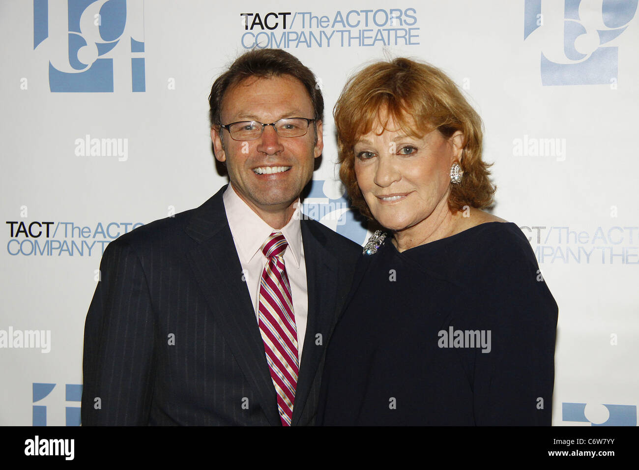 Scott Schaeffer and Cynthia Harris attending the 2010 TACT The Actors ...