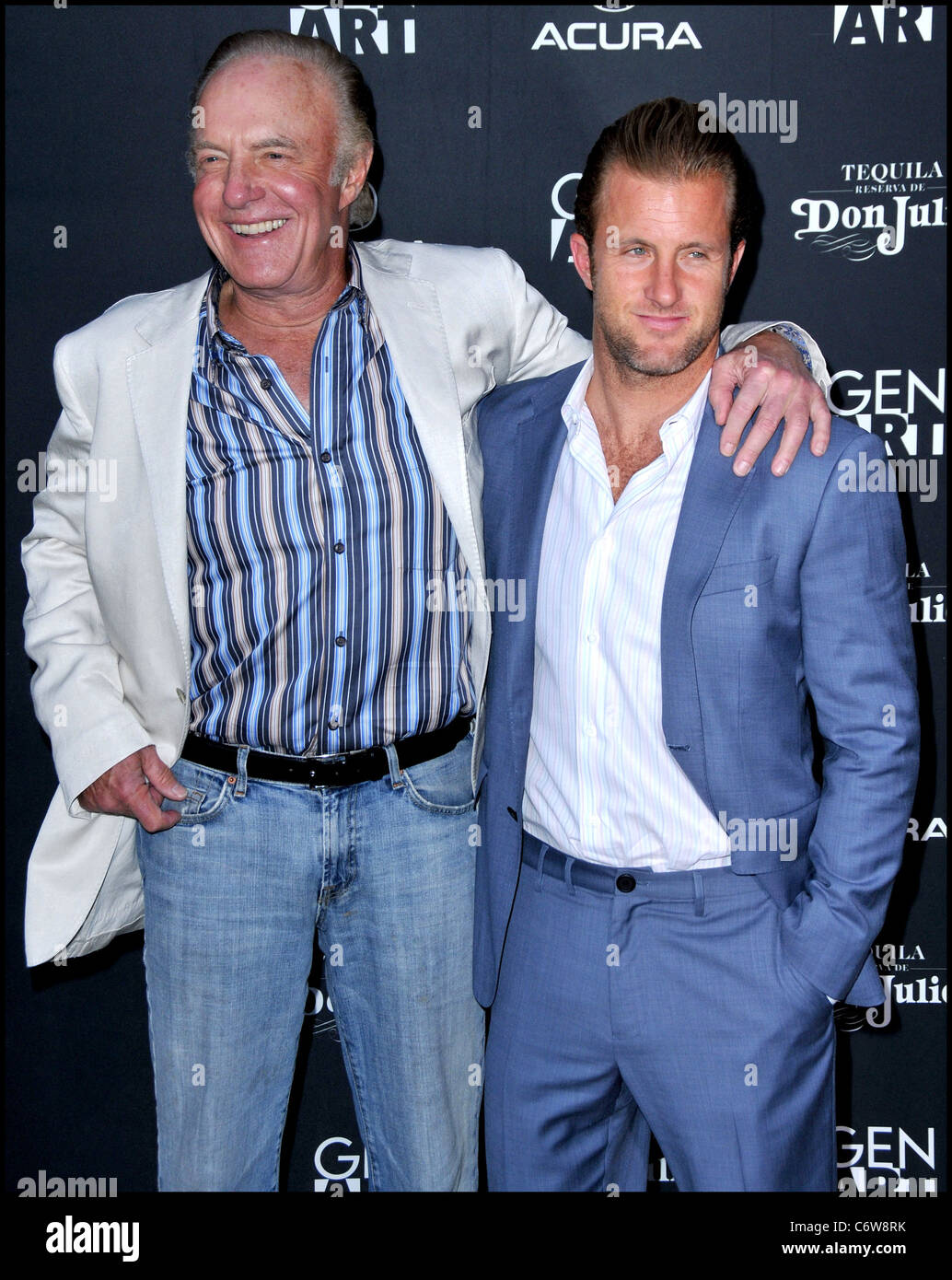 James Caan with his son Scott Caan Los Angeles Premiere of 'Mercy' held ...