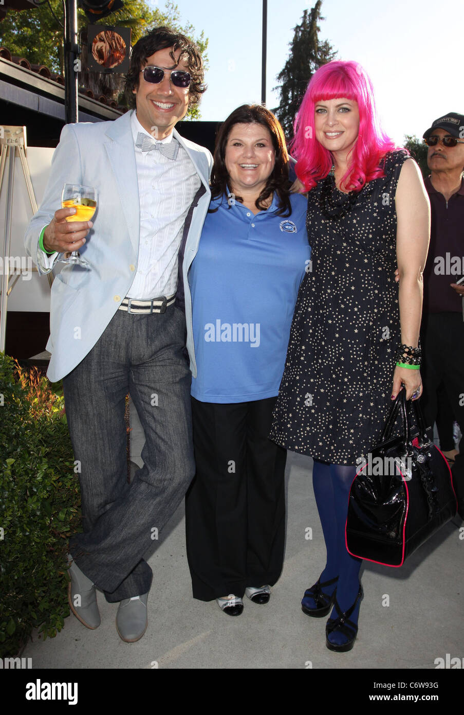 Alfonso Campos, Ann Lopez and Tarina Tarantino Launch of the Ann and ...
