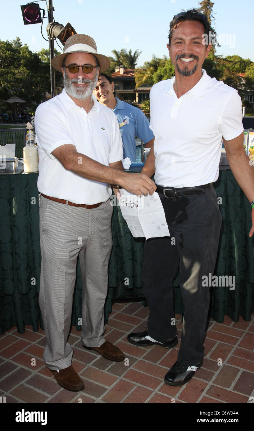 Andy Garcia and Benjamin Bratt Launch of the Ann and George Lopez ...