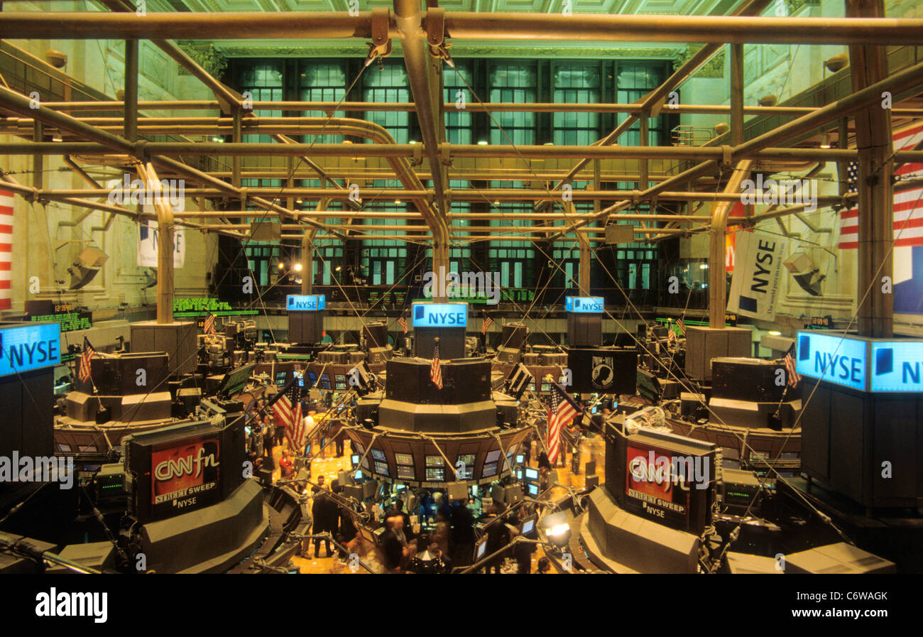 New York Stock Exchange Trading Floor Stock Photos & New York Stock ...