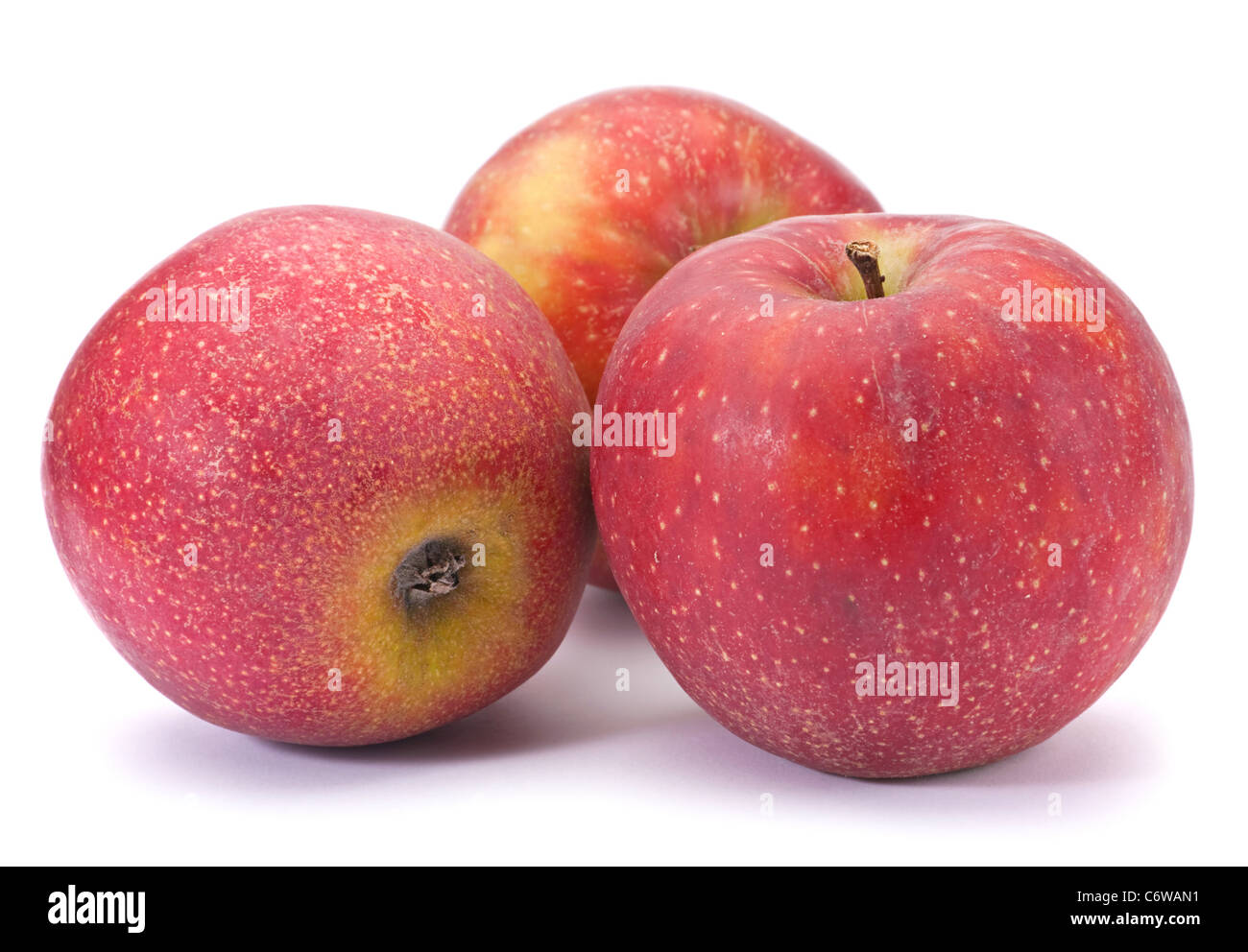 Ripe apple fruit closeup isolated on white background Stock Photo - Alamy