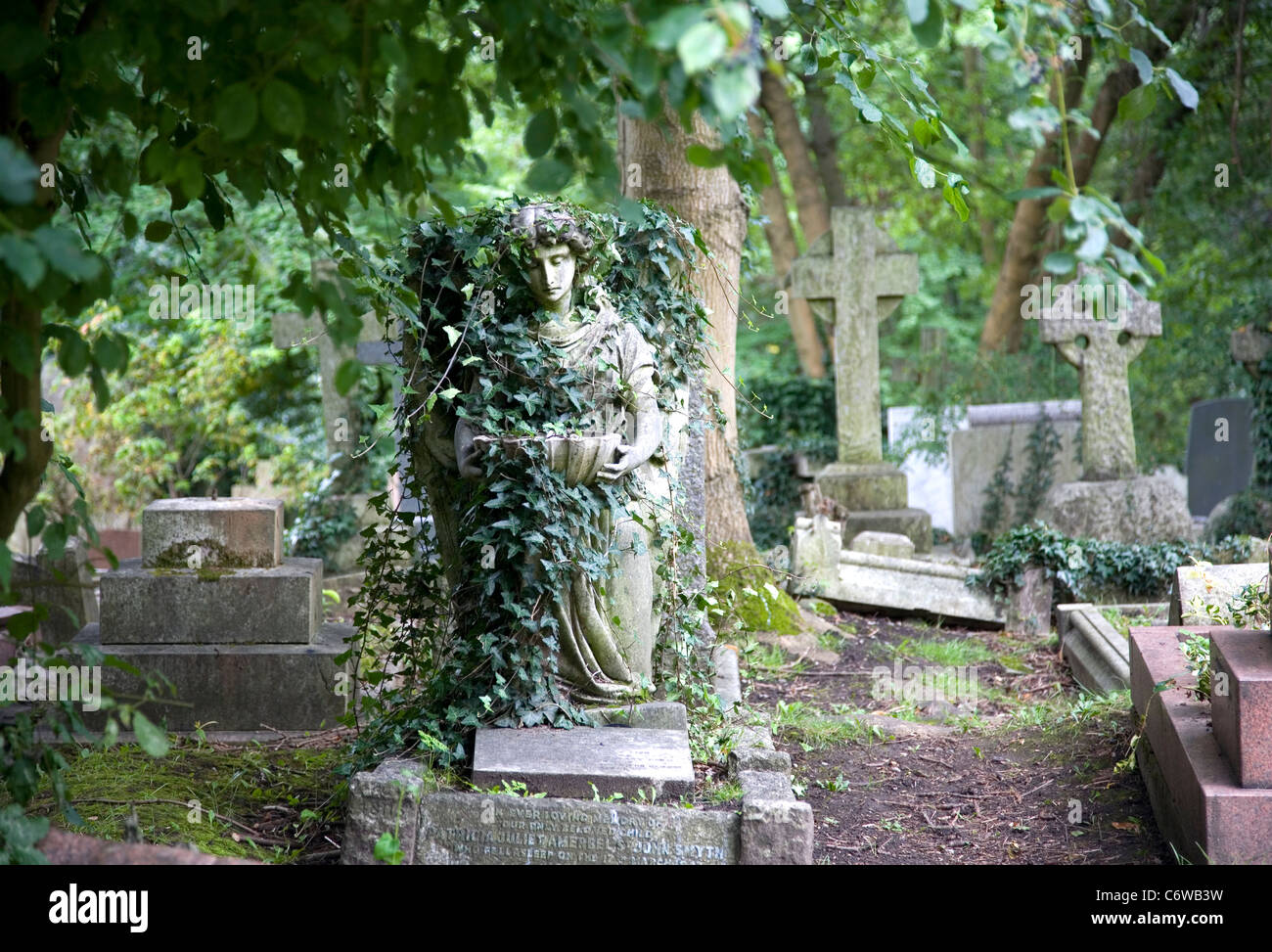 Highgate Cemetery Graves Stock Photo - Alamy