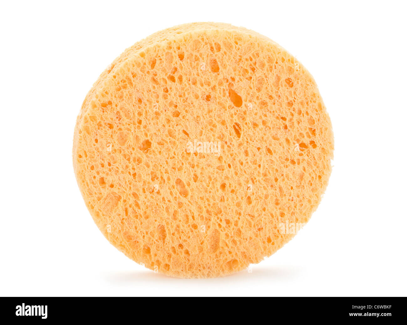 Sponge clean for face isolated on white background Stock Photo - Alamy
