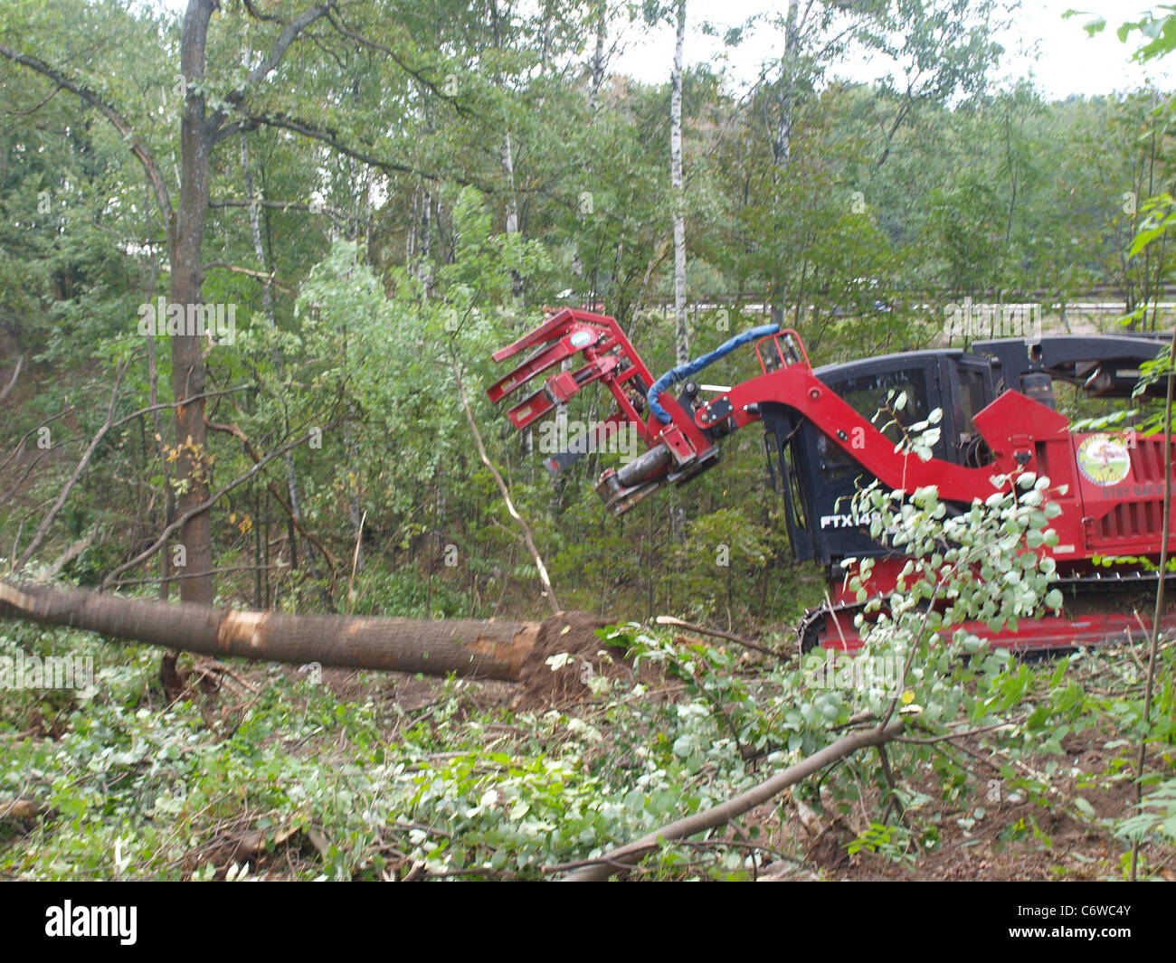 Modern logging equipment hi-res stock photography and images - Alamy