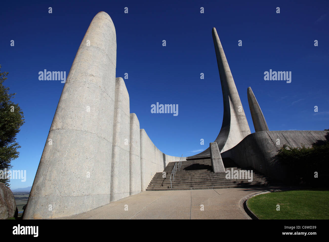 South Africa Afrikaans Monumenets Exploring Paarl's Taal Monument In
