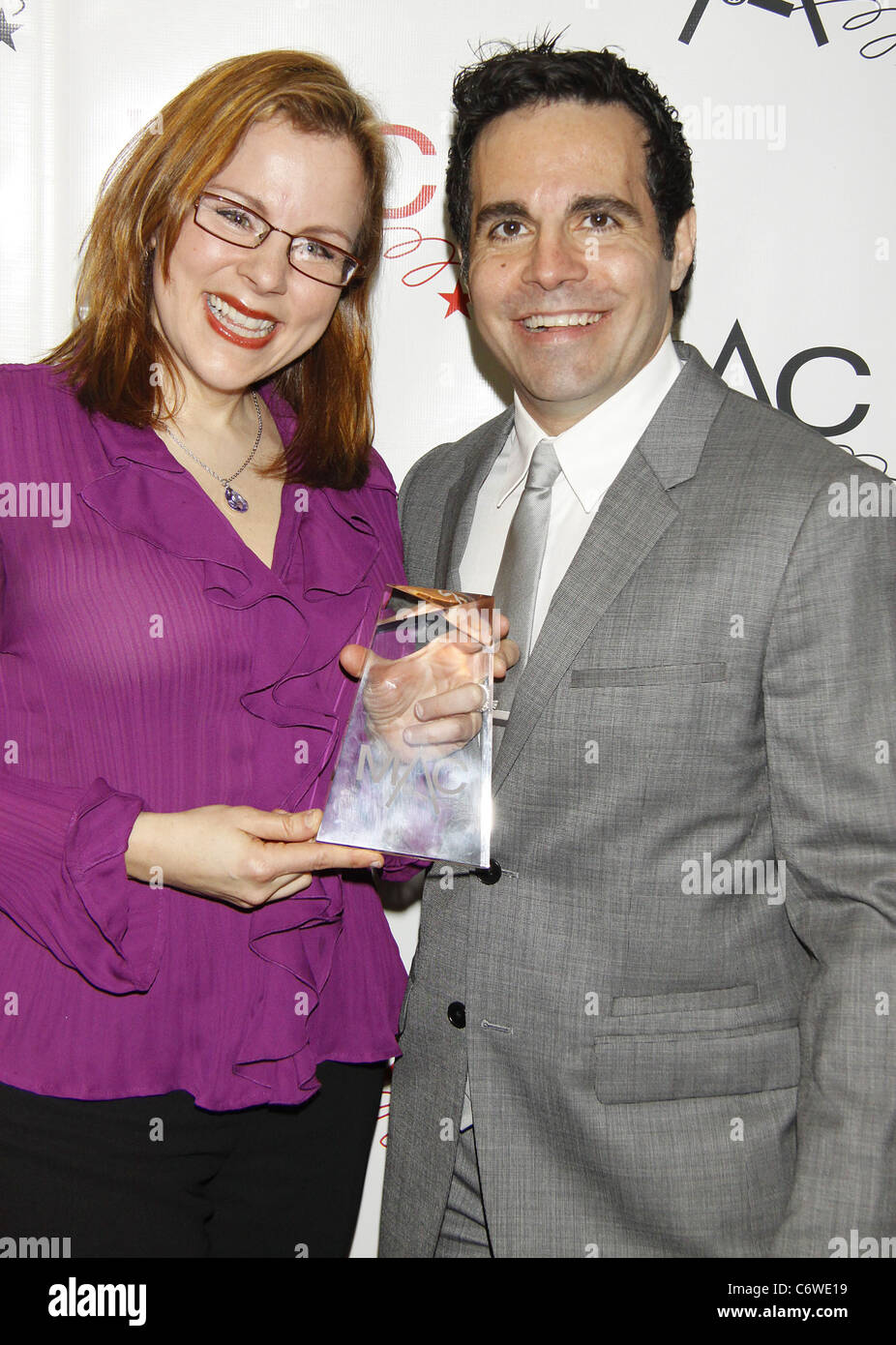 Mary Dimino and Mario Cantone 2010 MAC Awards held at B.B. King's. New ...