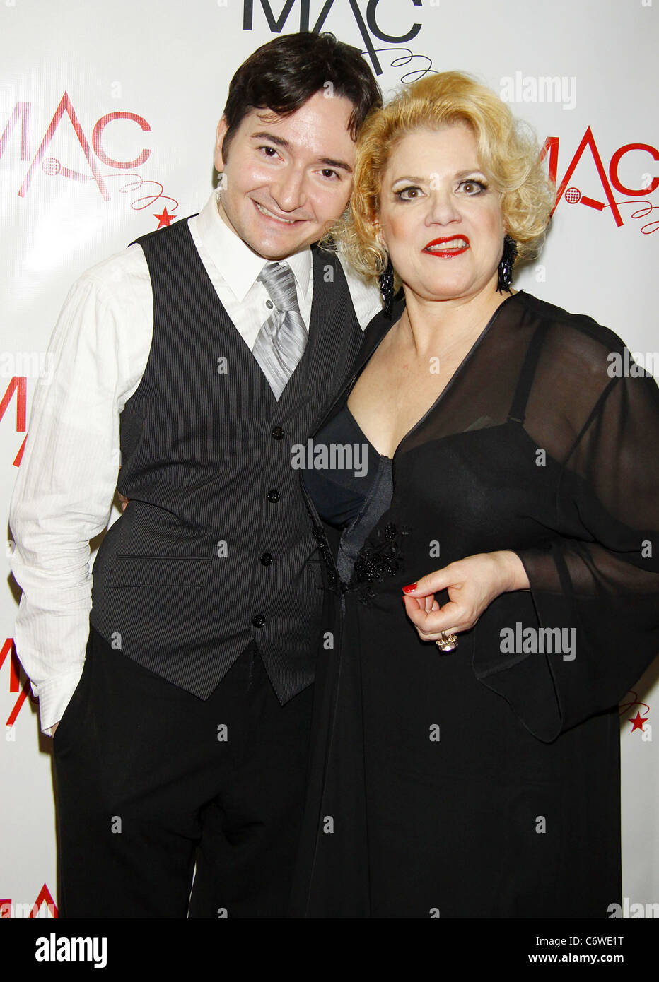 Sharon McKnight and guest 2010 MAC Awards held at B.B. King's. New York ...