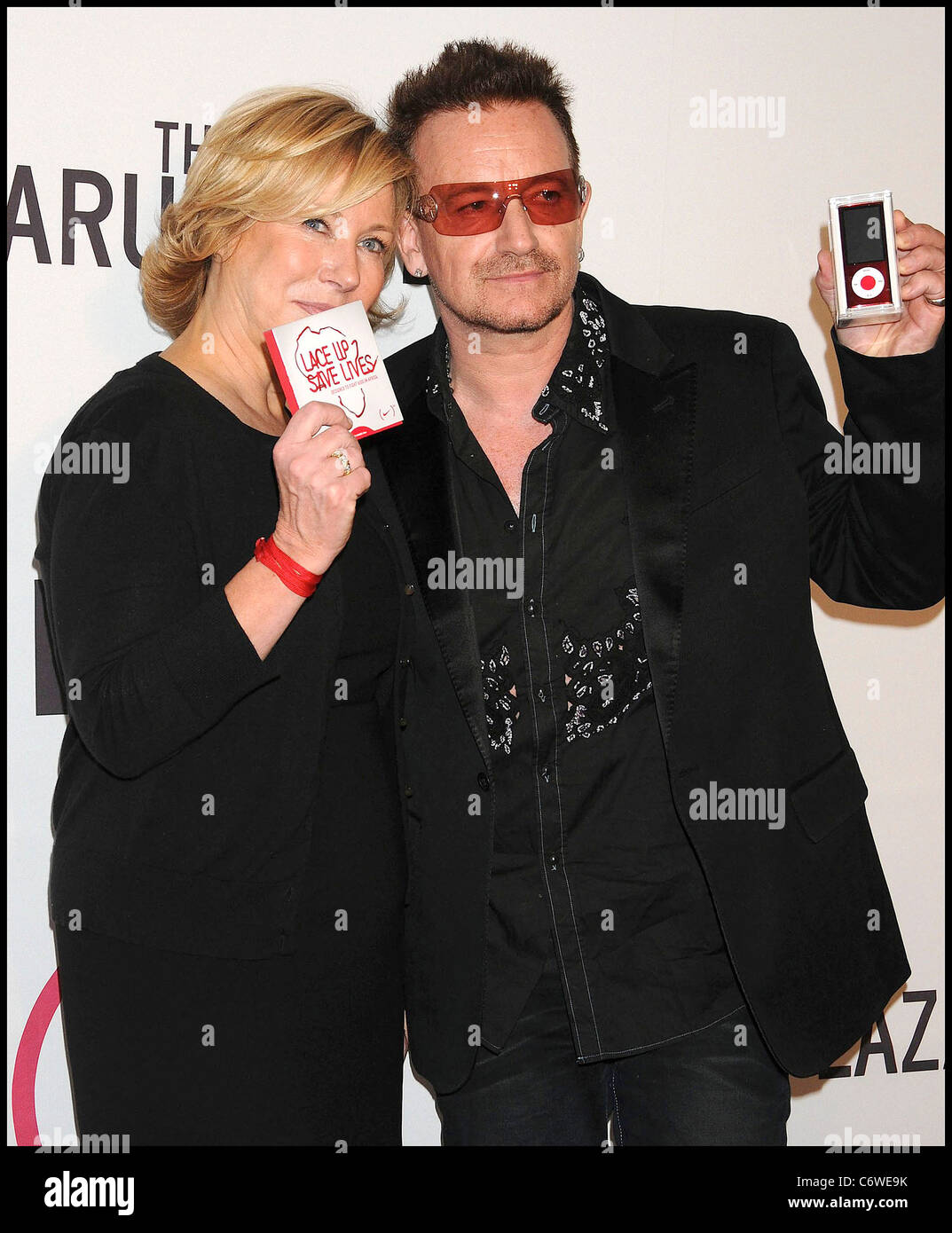 Susan Smith and Bono The New York premiere of 'The Lazarus Effect' held ...