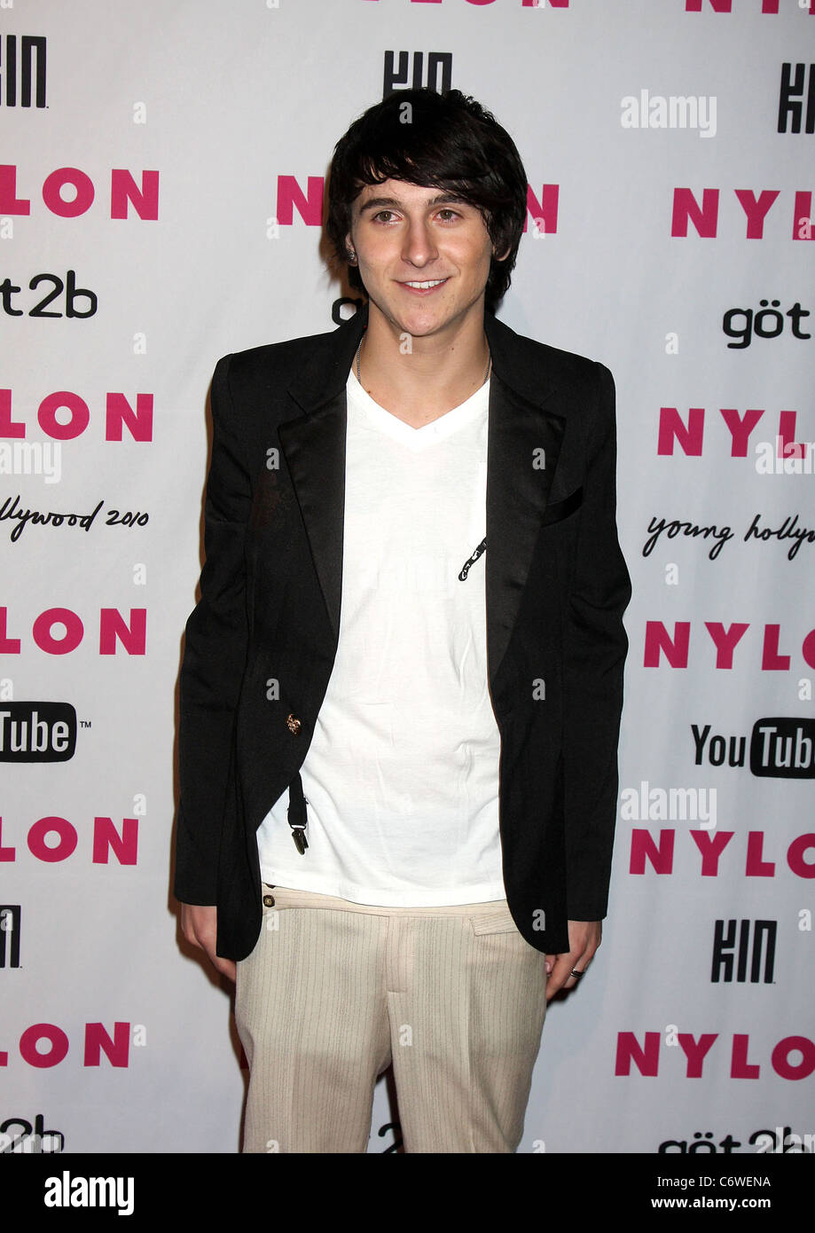 Mitchel Musso The Nylon Magazine Young Hollywood Party 2010 held at the ...