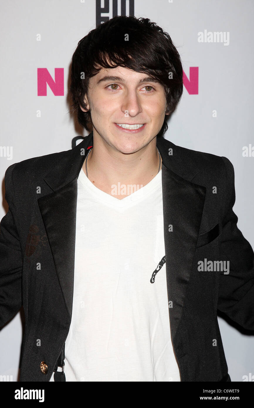 Mitchel Musso The Nylon Magazine Young Hollywood Party 2010 held at the ...