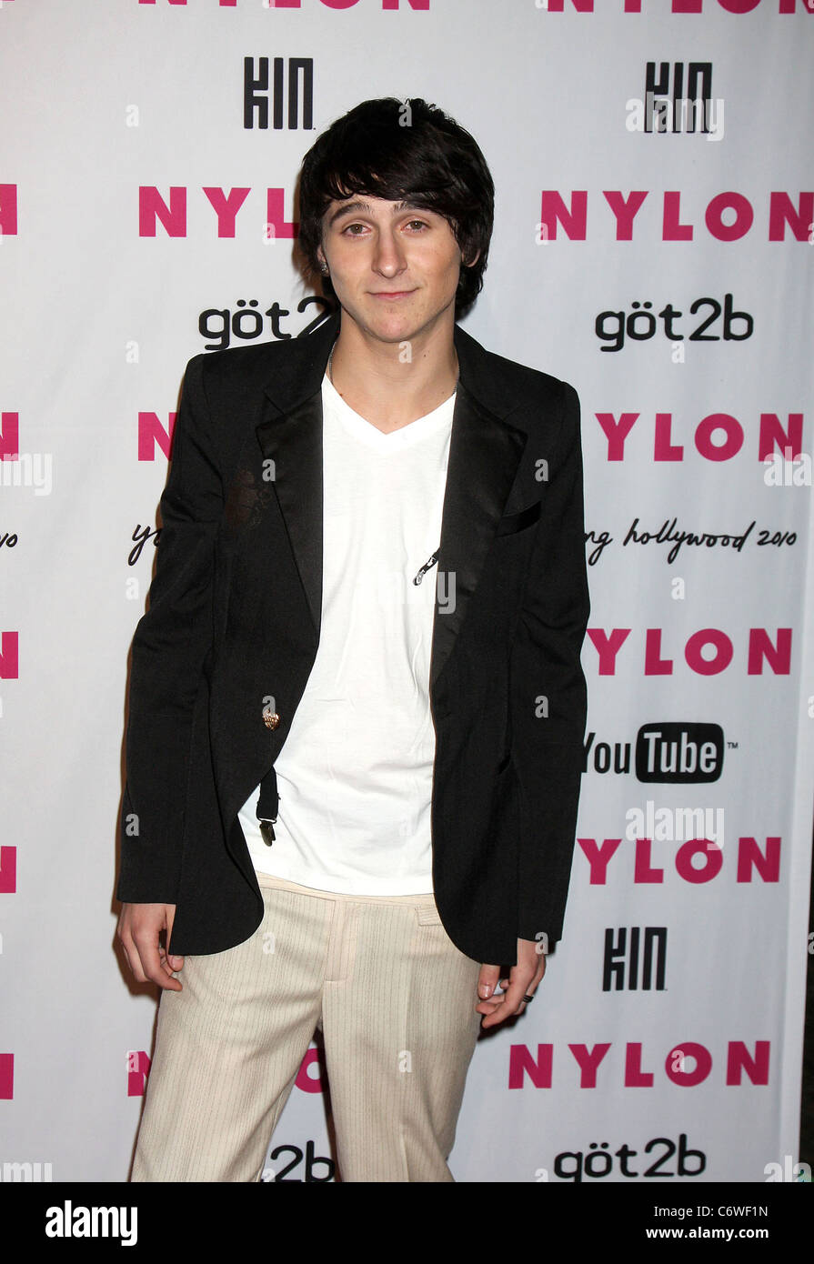 Mitchel Musso The Nylon Magazine Young Hollywood Party 2010 held at the ...