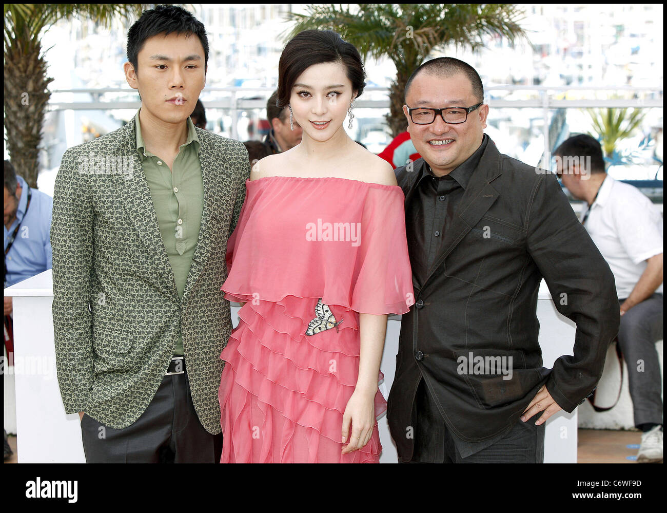 Hao Qin, Fan BingBing and Xiaoshuai Wang 2010 Cannes International Film Festival - Day 2 ...