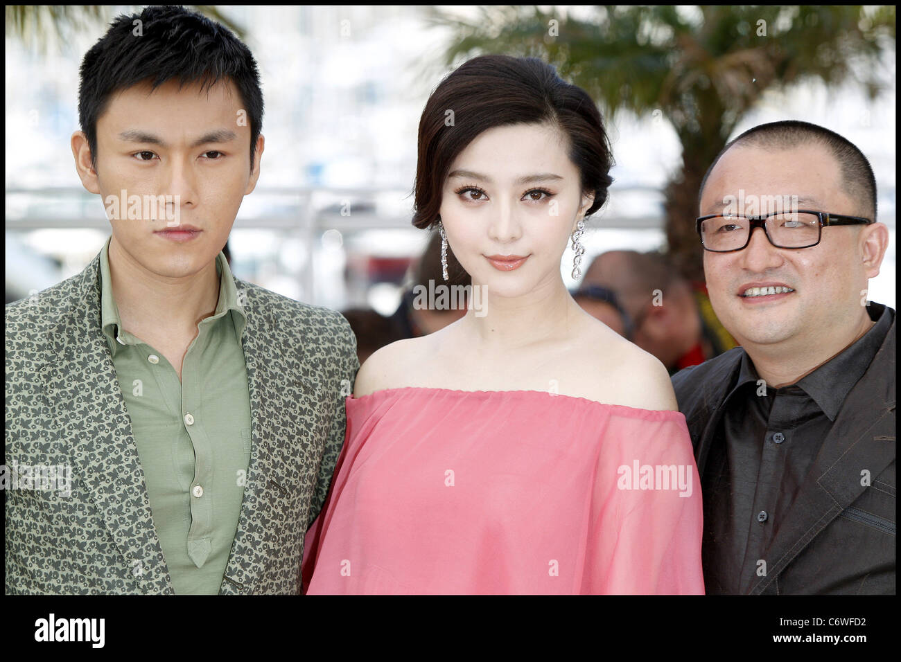 Hao Qin, Fan BingBing and Xiaoshuai Wang 2010 Cannes International Film Festival - Day 2 ...