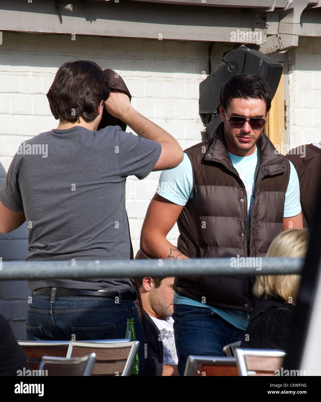 Jack Tweed and friends leaving home and heading to King William pub for ...