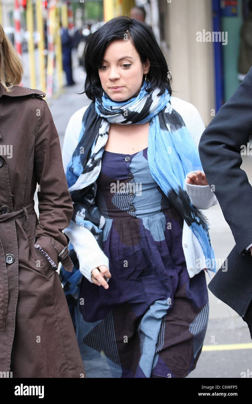 Lily Allen out and about in central London London, England - 13.05.10 ...