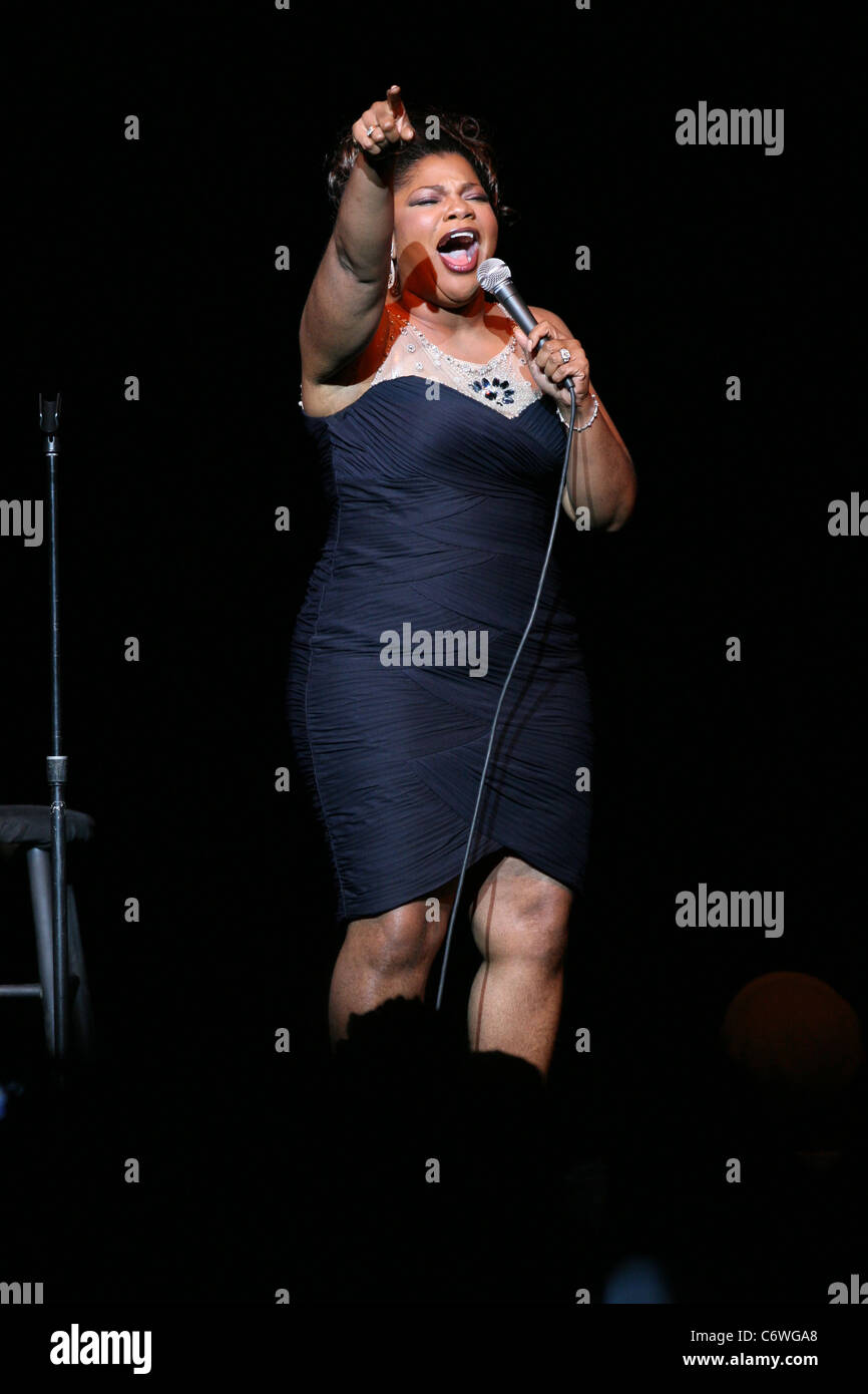 Mo'Nique performs at The Theater Madison Square Garden as part of her ...
