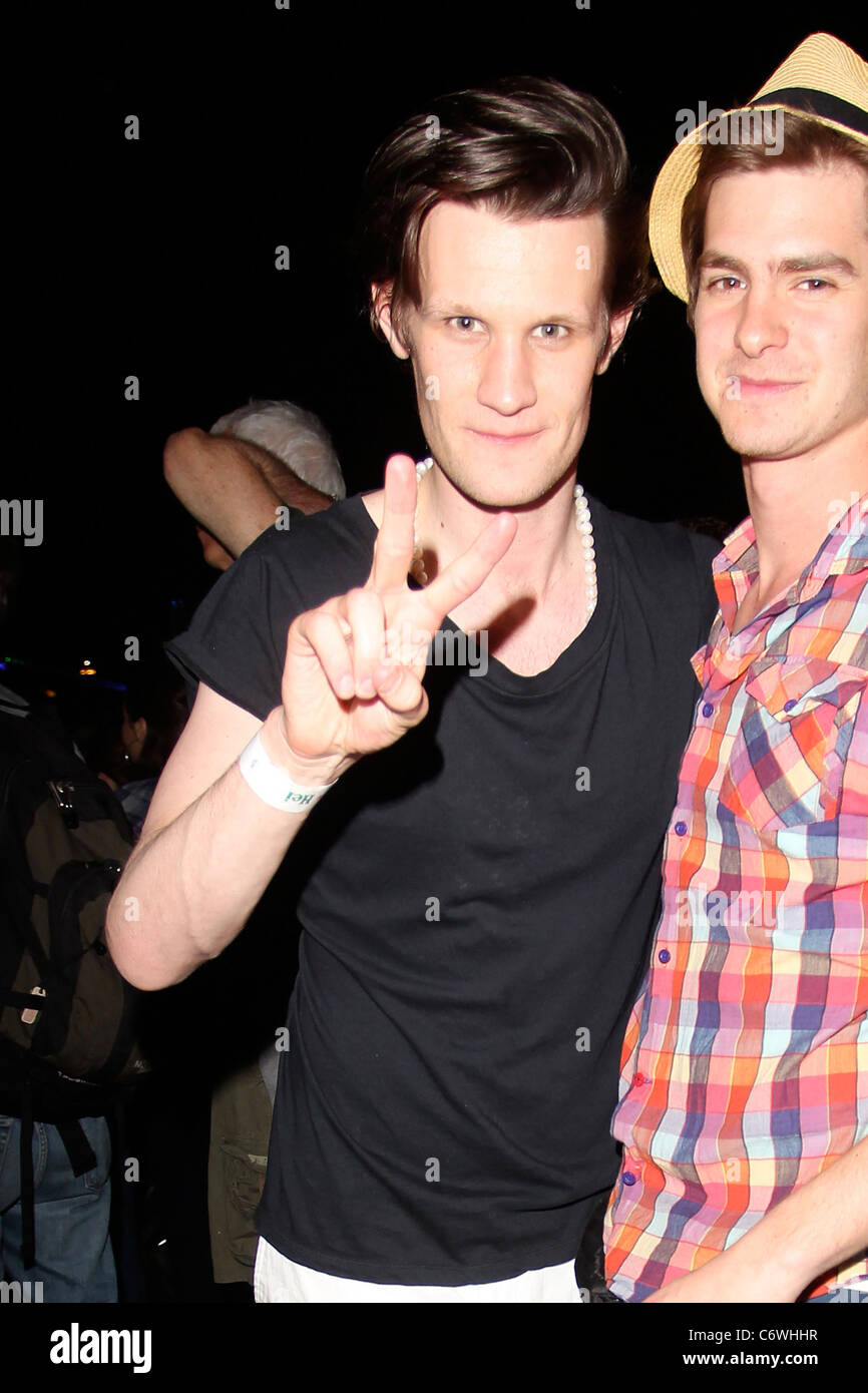 New Doctor Who Matt Smith from the eponymous BBC drama making a peace ...