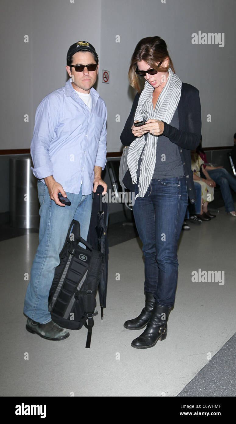 J j abrams and wife katie mcgrath hi-res stock photography and images ...