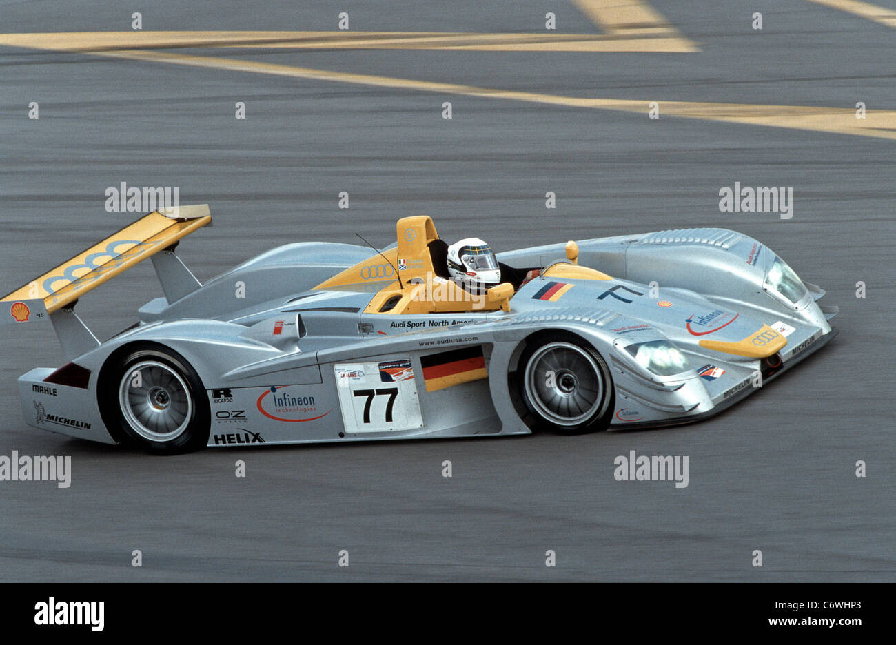 Scottish racing driver Allan McNish at Las Vegas Motor Speedway, where ...