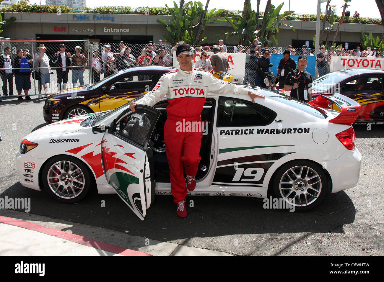 Patrick Warburton at the Toyota Celeb Race Qualifying 2010 Toyota Celeb ...
