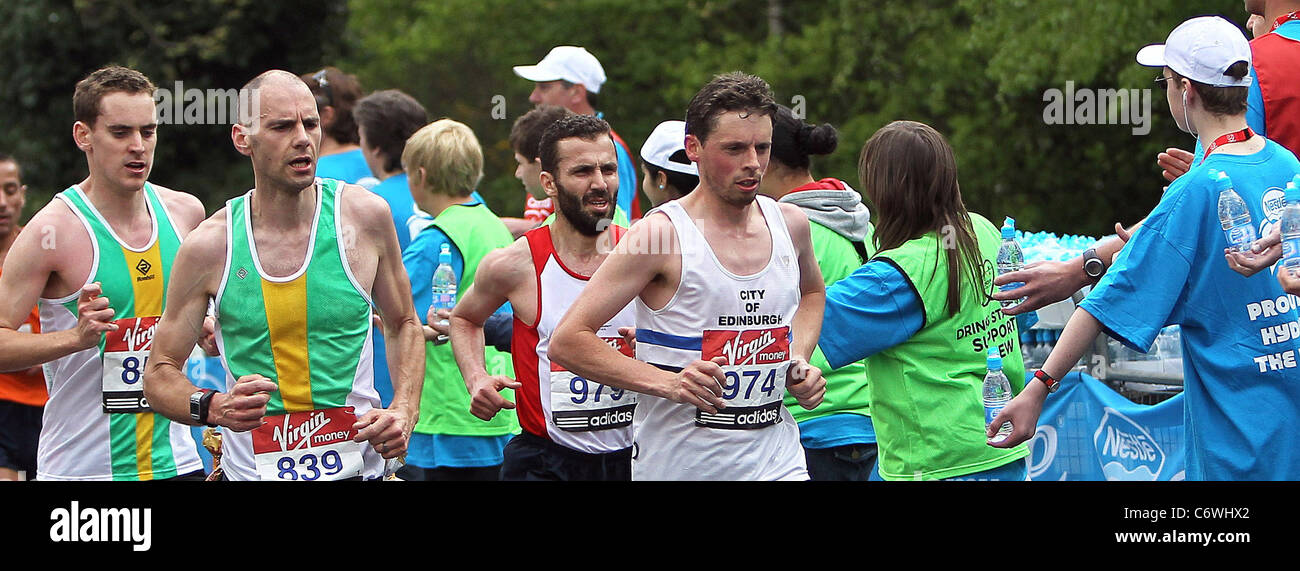 The Elite men competing in the 2010 Virgin London Marathon London ...