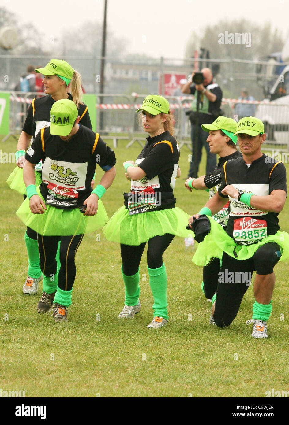 Princess Beatrice The start of the 2010 Virgin London Marathon at ...