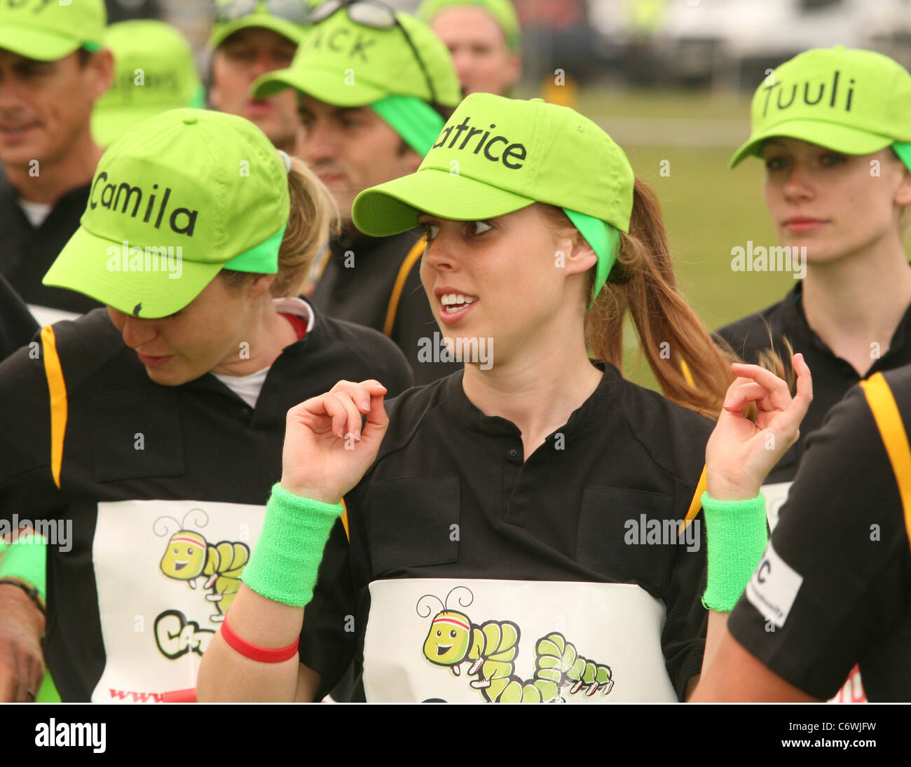 Princess Beatrice The start of the 2010 Virgin London Marathon at ...