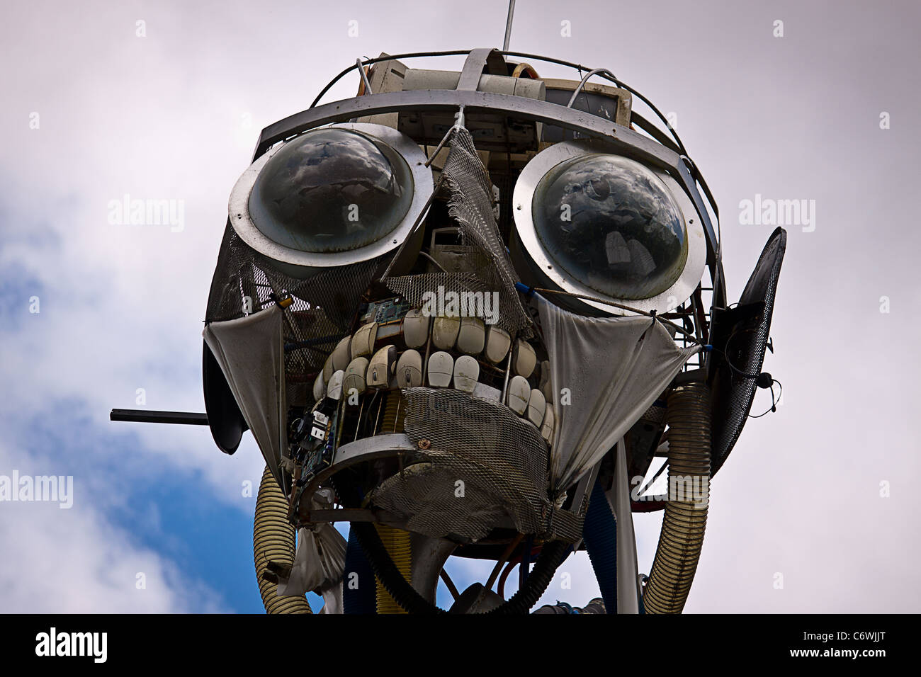 The WEEE Man Eden Project Cornwall Stock Photo - Alamy