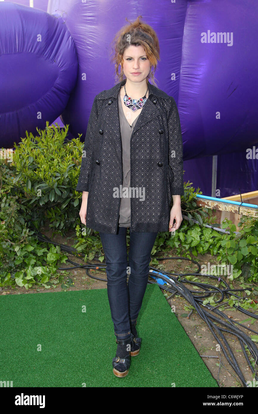 Jemina Rooper at E4 Udderbelly launch party held at the Southbank ...