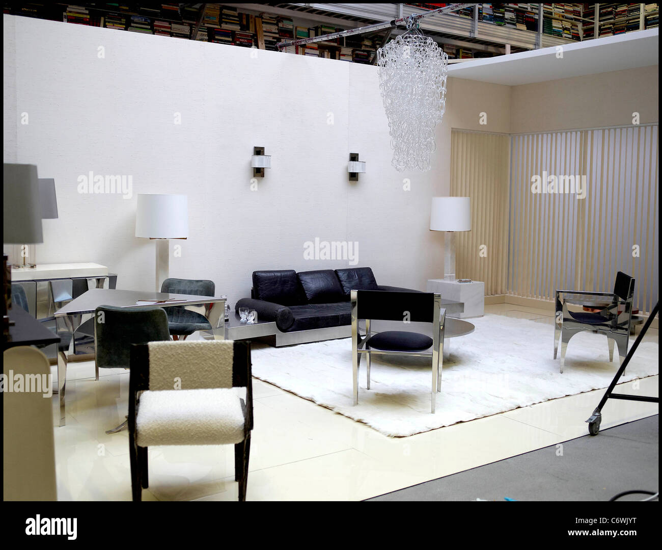 Atmosphere shooting the Chanel Coco Cocoon campaign Paris, France - 26. ...