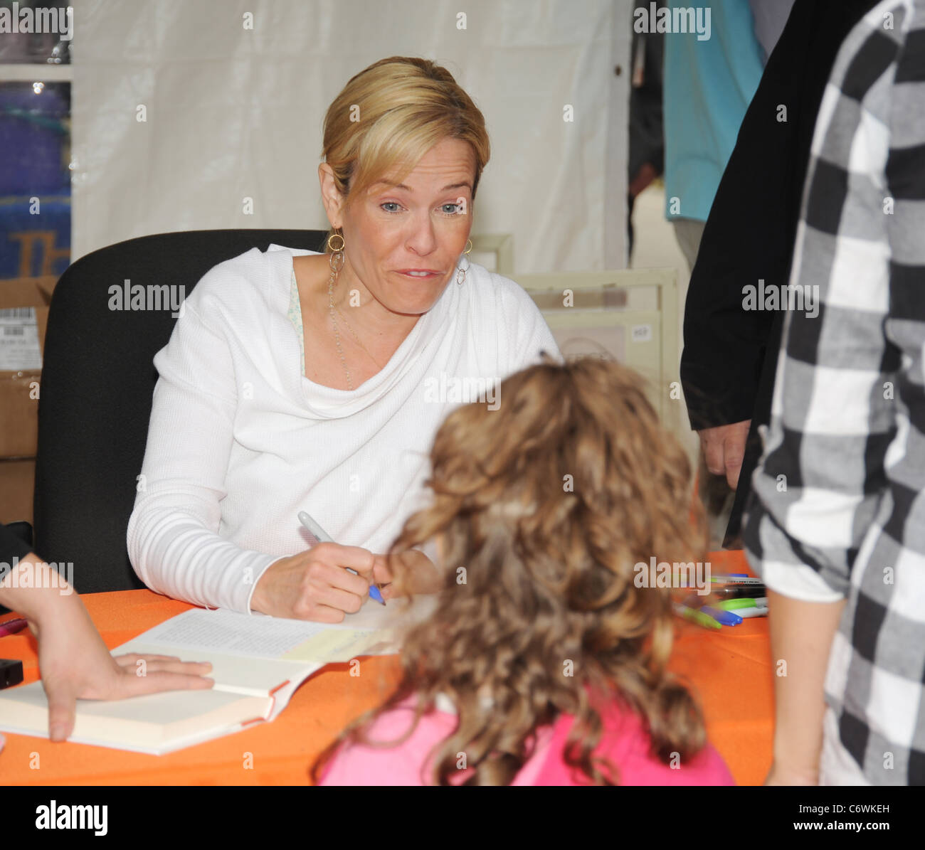 Chelsea Handler signs copies of her book 'Chelsea Chelsea Bang Bang' at ...