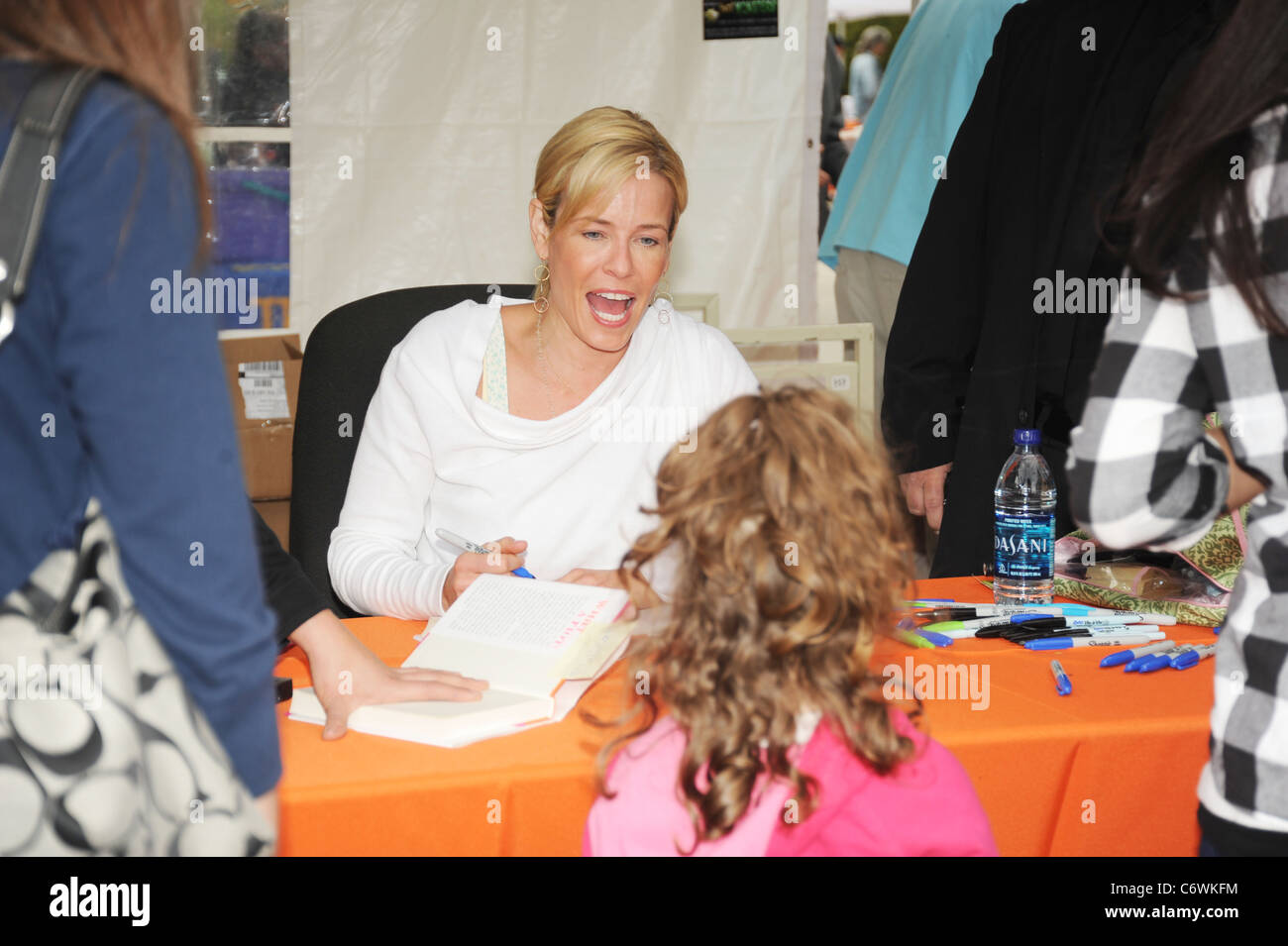 Chelsea Handler signs copies of her book 'Chelsea Chelsea Bang Bang' at ...