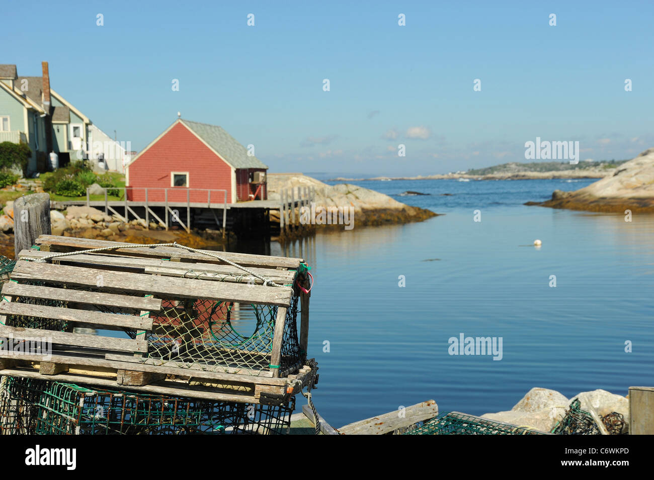 Peggys cove harbour hi-res stock photography and images - Alamy