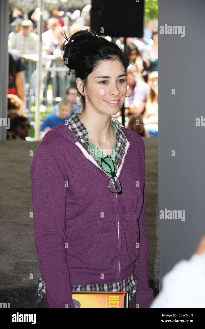 American comedian, writer and actress Sarah Silverman was at the UCLA ...