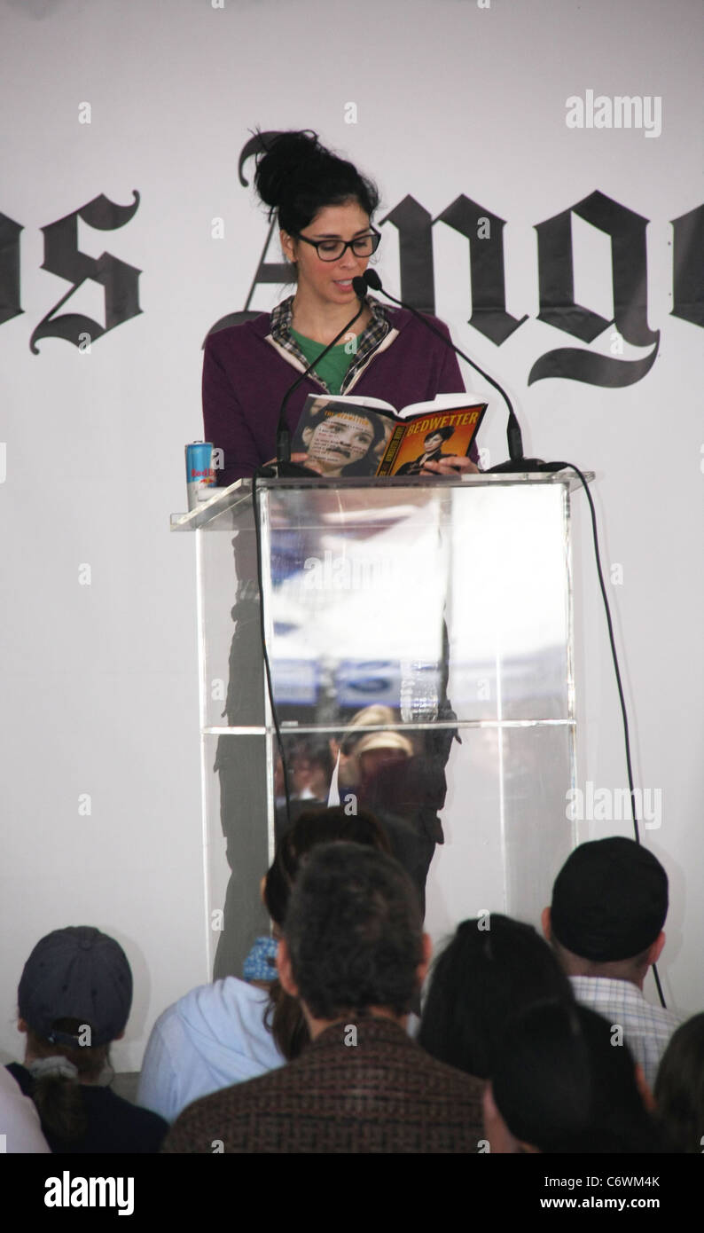 American comedian, writer and actress Sarah Silverman was at the UCLA ...