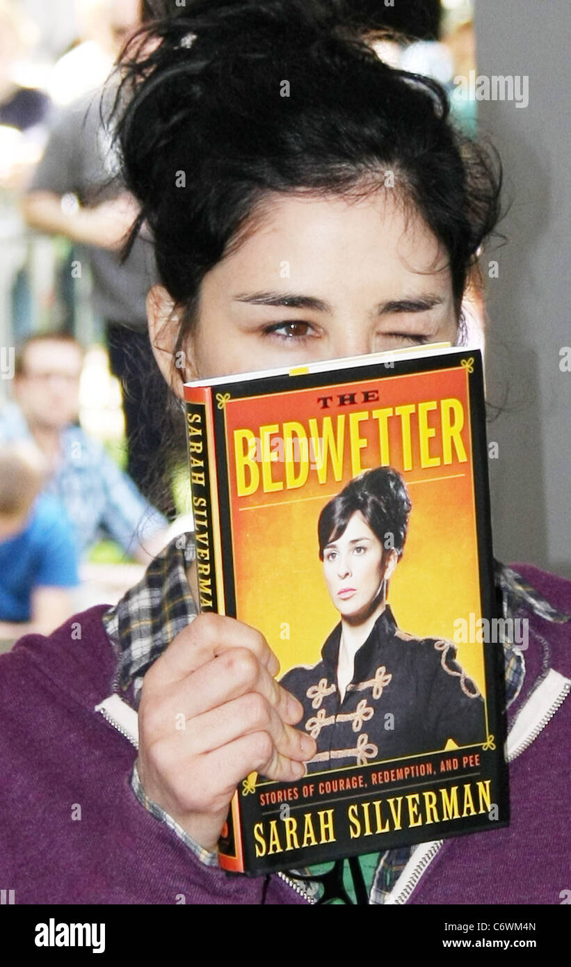 American comedian, writer and actress Sarah Silverman was at the UCLA ...