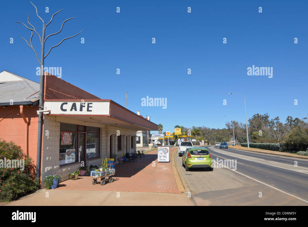 The town of Williams on the Albany Highway, Western Australia Stock ...