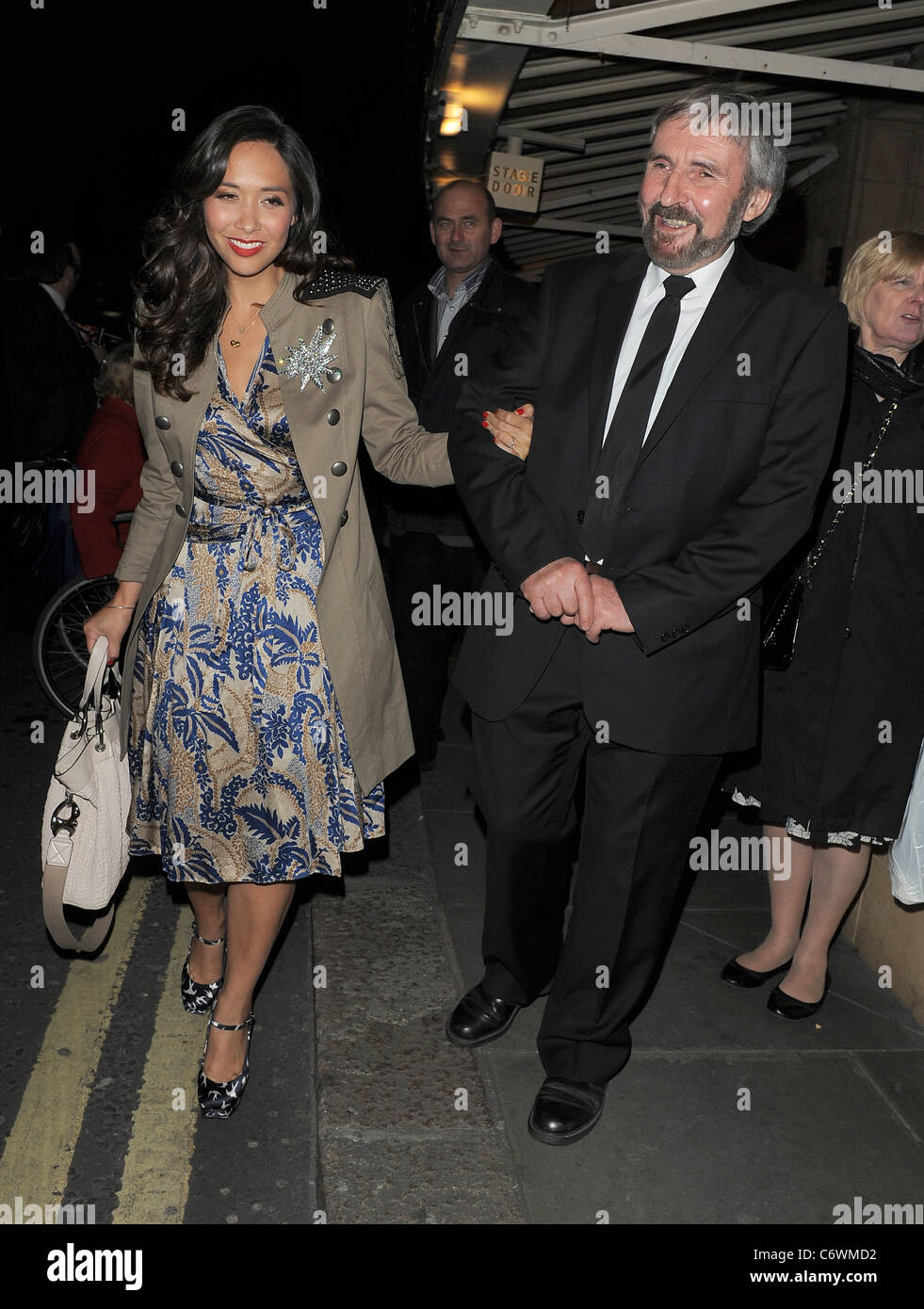 Myleene Klass and her father Oscar Klass, Classical BRIT Awards at ...