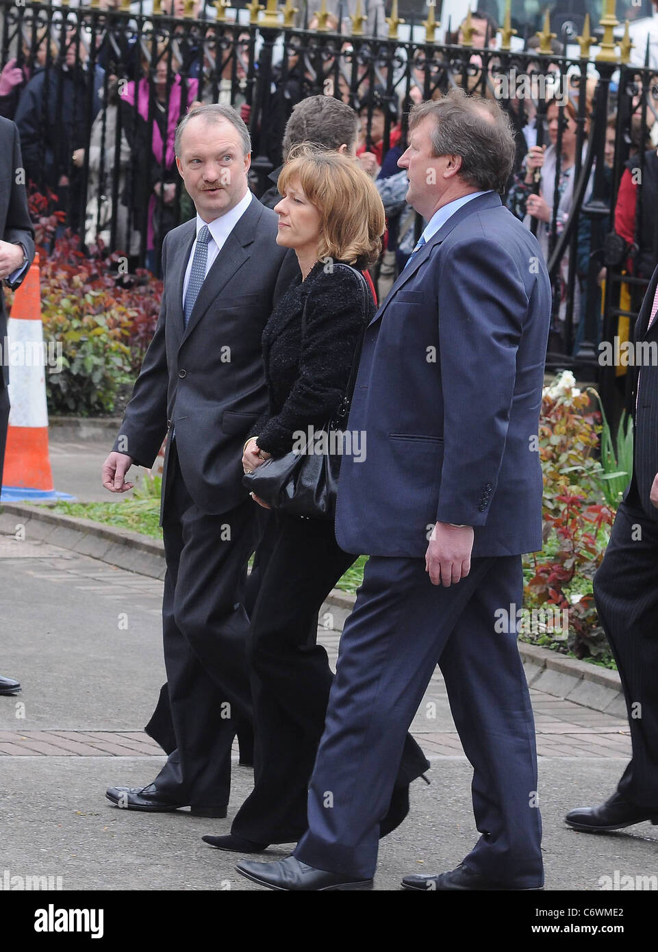 Sean Haughey The funeral of RTE broadcaster Gerry Ryan at the Church of ...